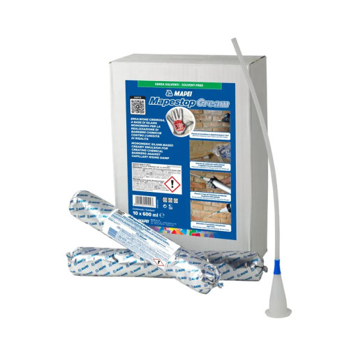 Mapestop Cream Mapei | Barriera Chimica contro Umidità di Risalita